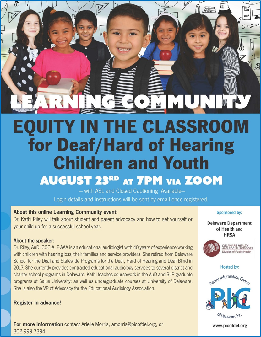 Learning Community- Equality in the classroom via Zoom (August 23, 2023 ...