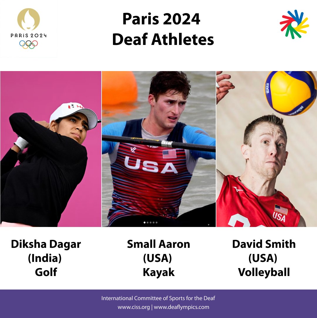 Deaf Athletes in the Paris 2024 Olympics – Delaware Association of the ...